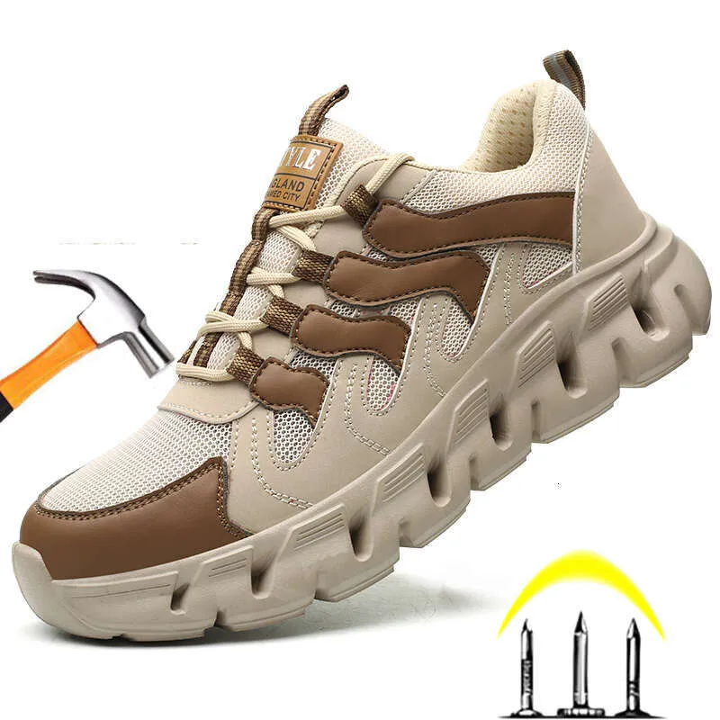 Steel Toe Mesh Work Boots for Men and Women - Lightweight, Breathable ...