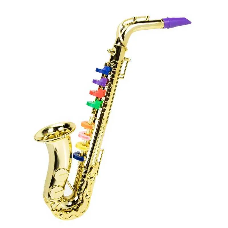 Portable Kids Musical Sax Toy Mini Electric Plastic Saxophone ...