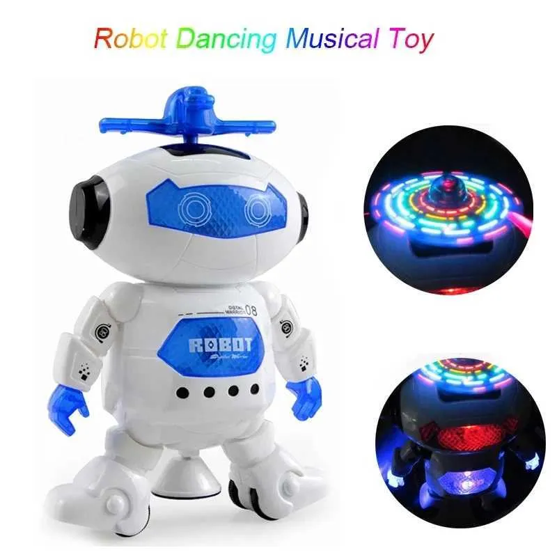 DHgate.com:Music N Dance Robot Toy: Interactive LED Light Electronic ...