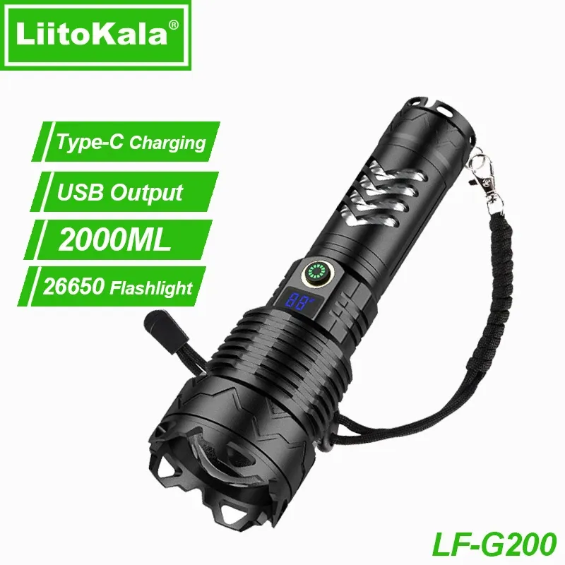 High-Power Battery Flashlight - Rechargeable, Portable, Best Seller ...