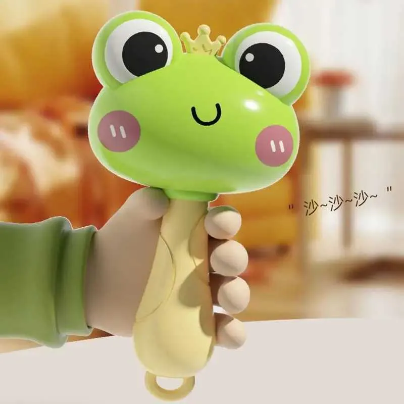 Infant Rattle Toys: Frog & Duck Maracas - Soothing Hand Grip, Early ...