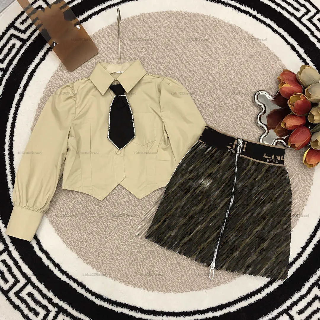 New Girls Dress Suits Kids Designer Clothes Size... From Kids2023brand ...