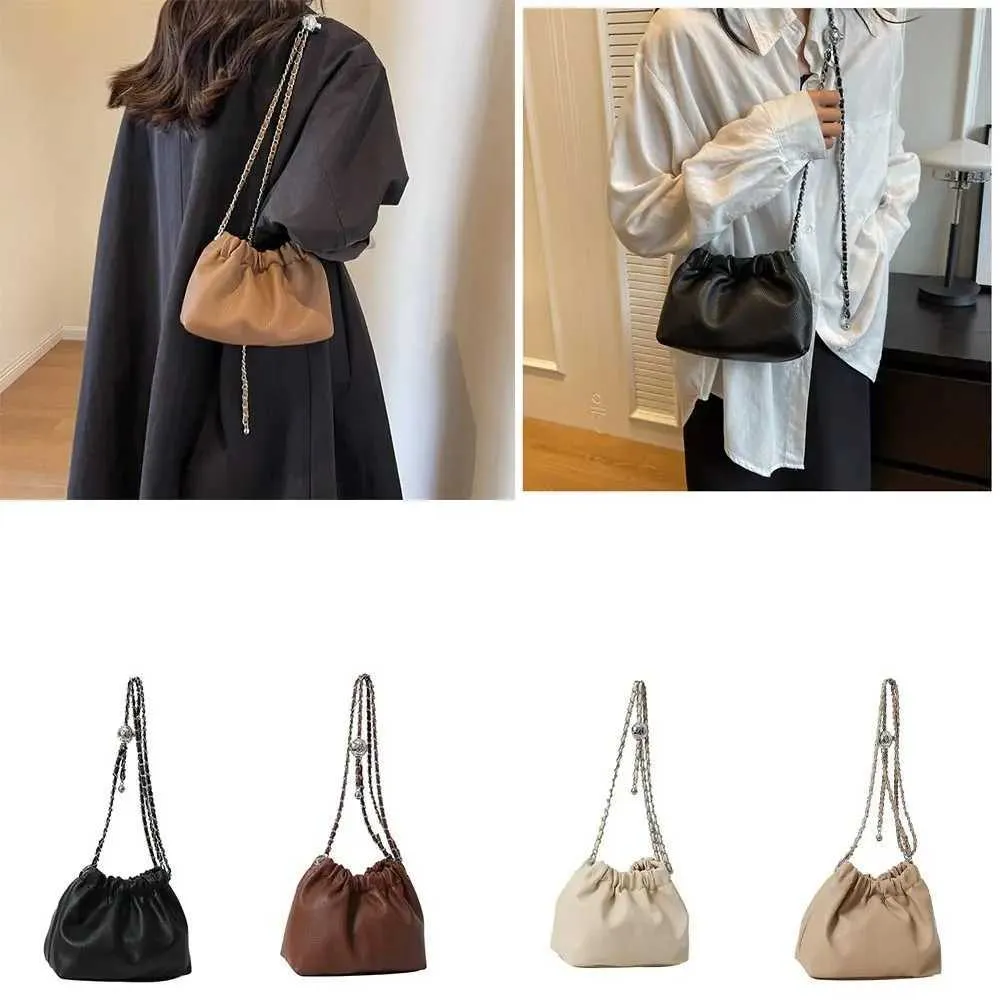 Circle Crossbody Bag: Fashionable Chain Drawstring Bucket Bag, Shop Now ...