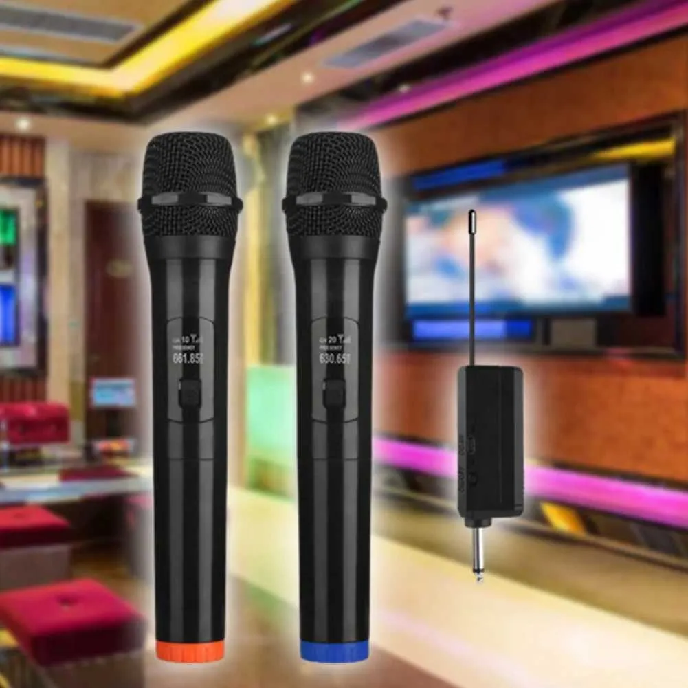 Rechargeable Wireless Microphone: High Sensitivity Dynamic Handheld Mic ...