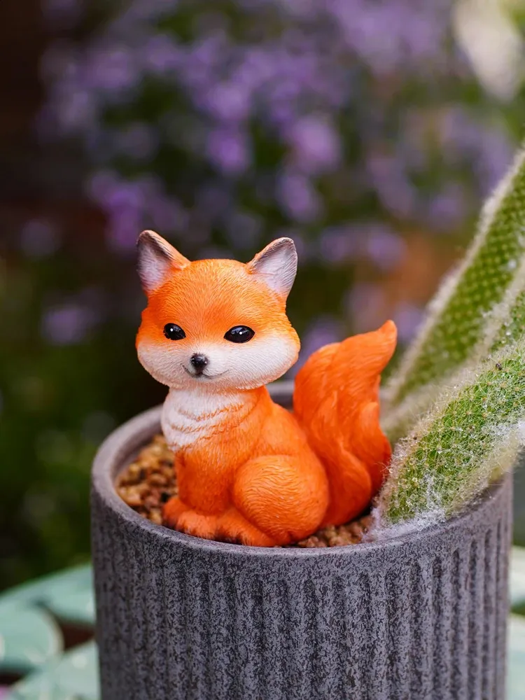 Jonathan Adler Dachshund Jonathan Adler Fox (Cute Fox Pet Resin