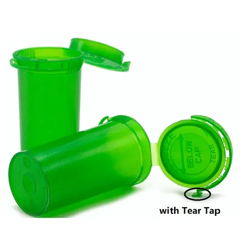 Clear Acrylic 30 Dram Pop Top Squeeze Container: Small Plastic Squeeze ...