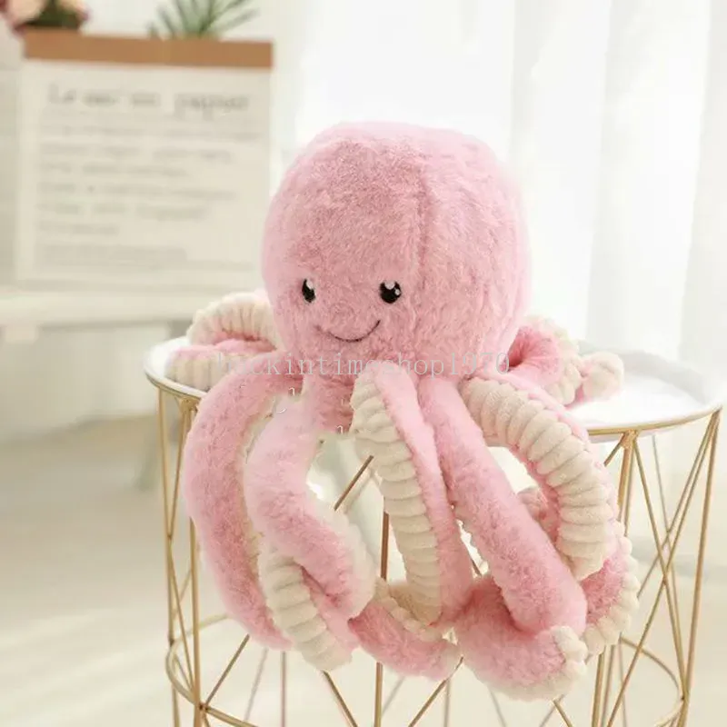 40cm Lovely Simulation Octopus Plush Toy, Soft Stuffed Animal, Kawaii ...