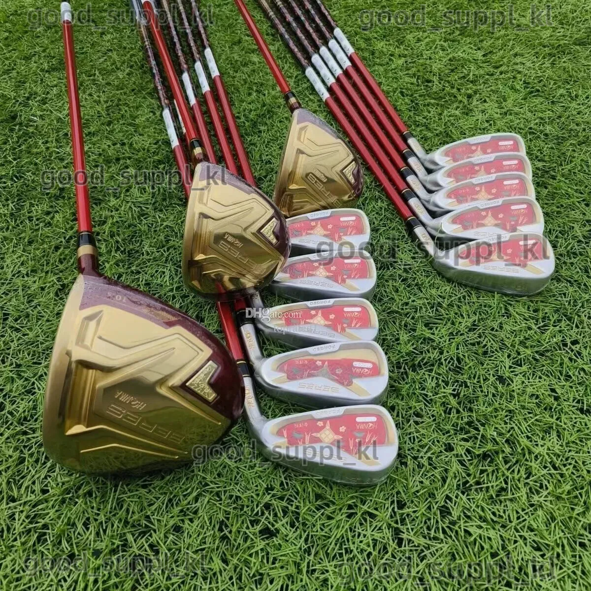 Holdsome08 Mens Golf Full Set 5 Stars With Driver, 7 Wood Golf Club ...