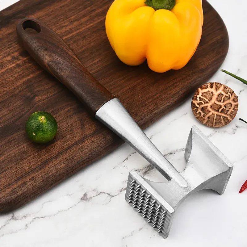 Stainless Steel Meat Hammer Hammer With Wooden Handle Pine Meat Hammer ...