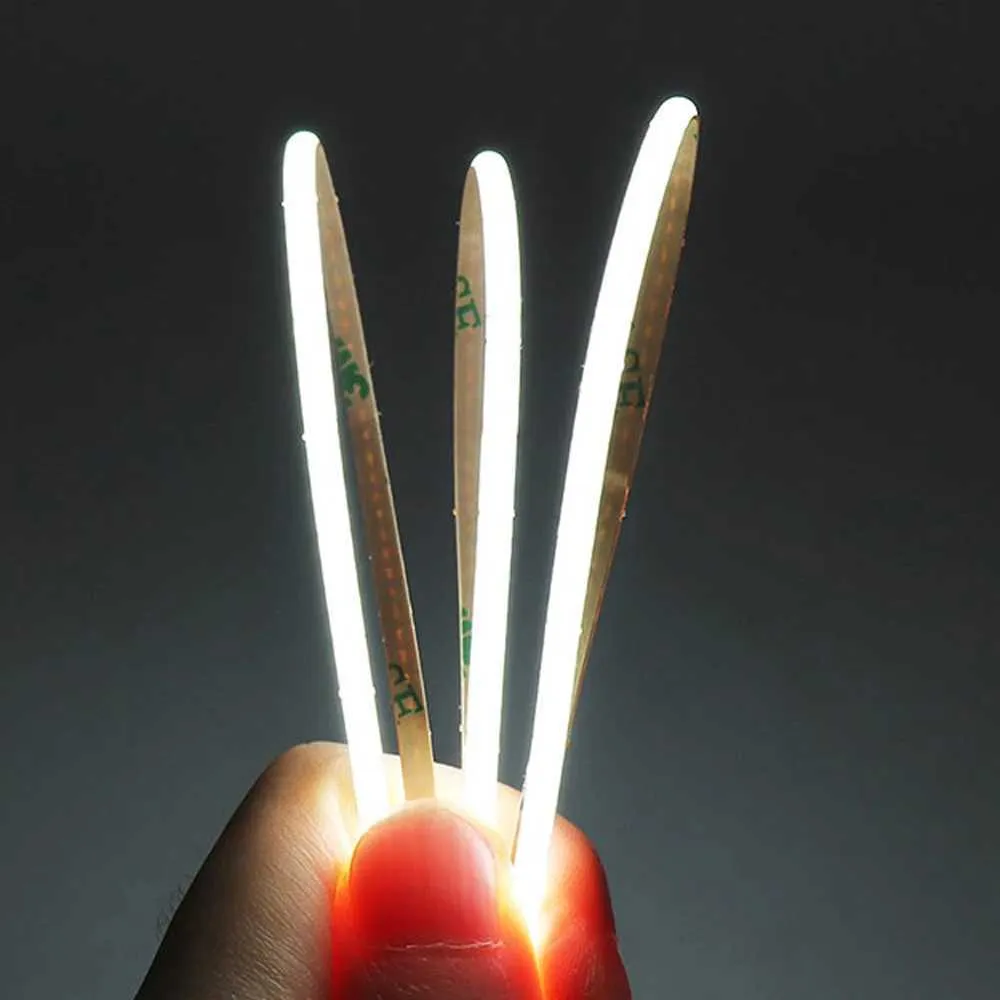 DHgate.com:5-30V COB LED Strip Light, Warm/Cool White, 384 LED/m, 3mm ...