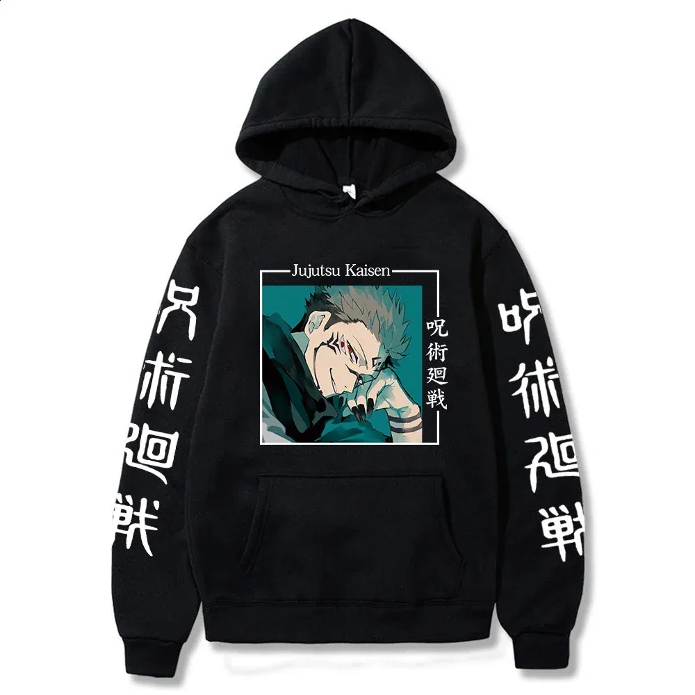 Funny Ryomen Sukuna Hoodie Jujutsu Kaisen Anime Sweatshirt For Men ...