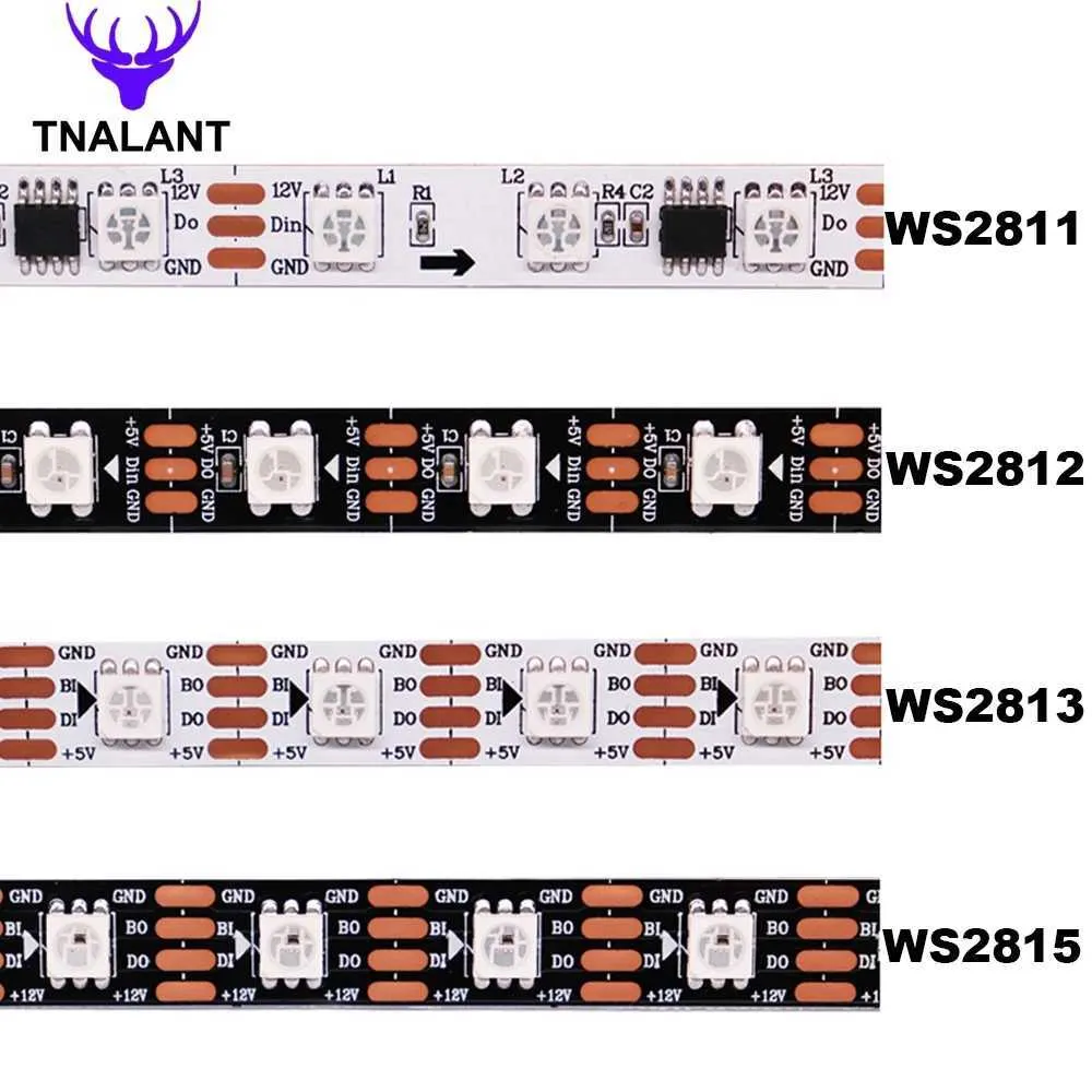 Individually Addressable RGBIC LED Strip - Shop Now! WS2812B LED Light ...