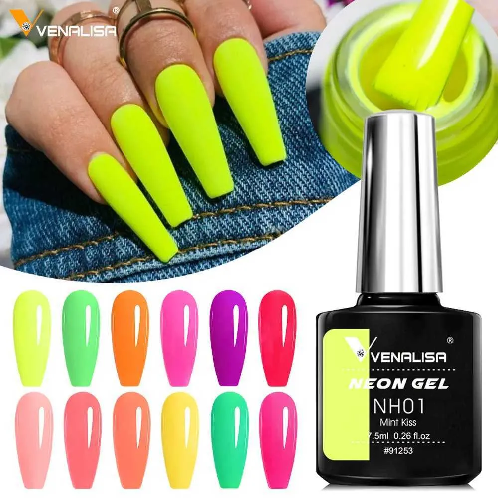 Venalisa Neon Gel Nail Polish 7 Ml Eco Friendly UV... From Kam_wo_court ...