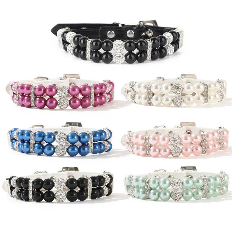 Luxury Pearl Dog Collar Necklace For Small Medium... From Fashionpet ...