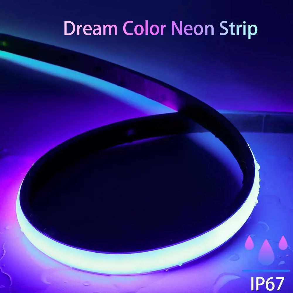 DHgate.com:WS2811 Addressable FCOB LED Strip: 720 LEDs/m Dream Color ...