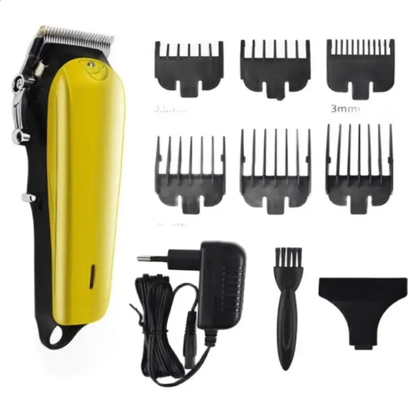 Professional Hair Trimmer - Cordless Barber Clipper with Precision Head ...