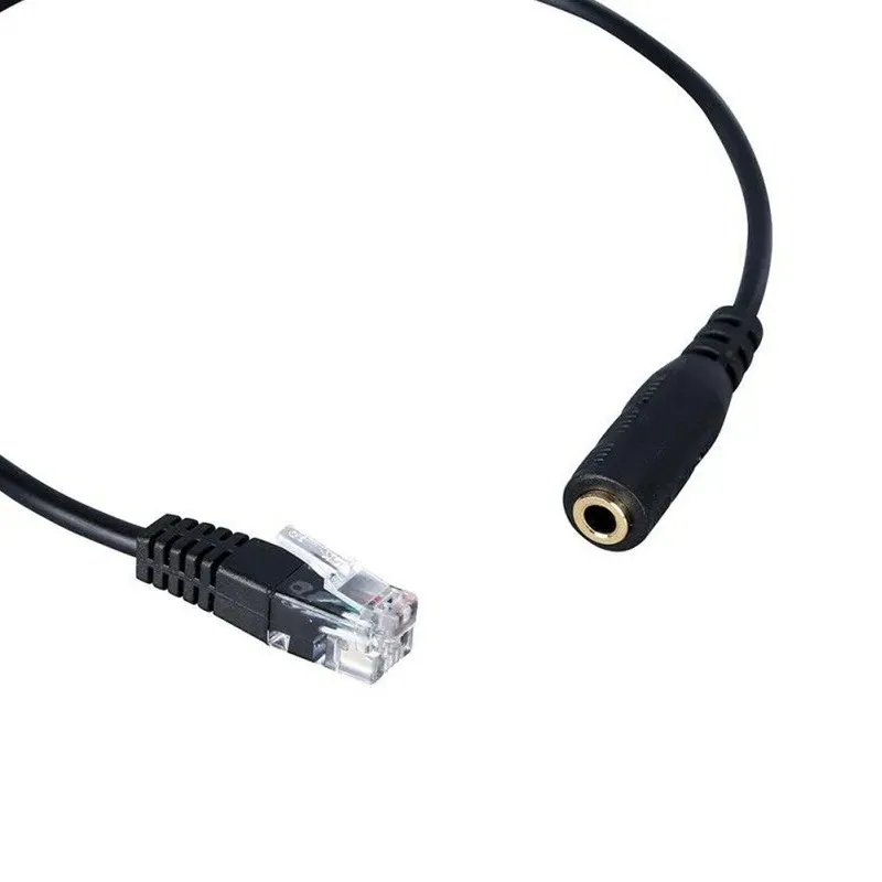Connect Phone to TV with USB Cable: 3.5mm to RJ9 Headset Converter for ...
