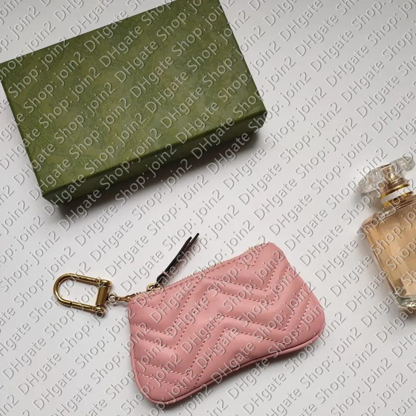 Designer Key Wallet with Chain - Stylish Key Holder, Coin Purse, Card ...
