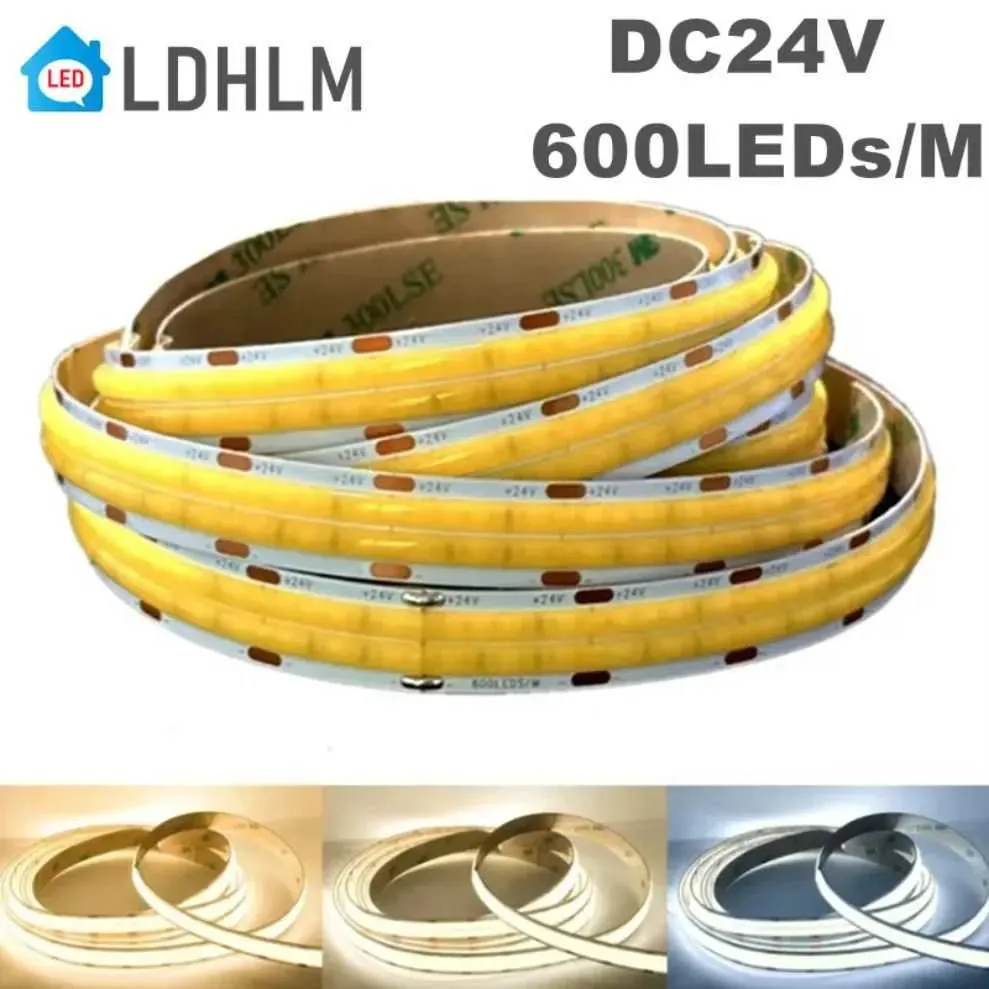CL240815 COB LED Light Strip Double Row 600 LEDs/M... From Urban ...