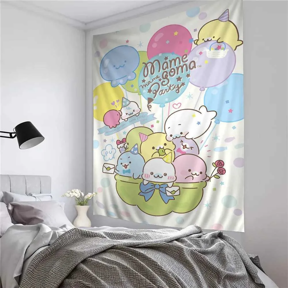 Anime Tapestry Art: Whimsical Cartoon Wall Art Hanging For Room Decor ...