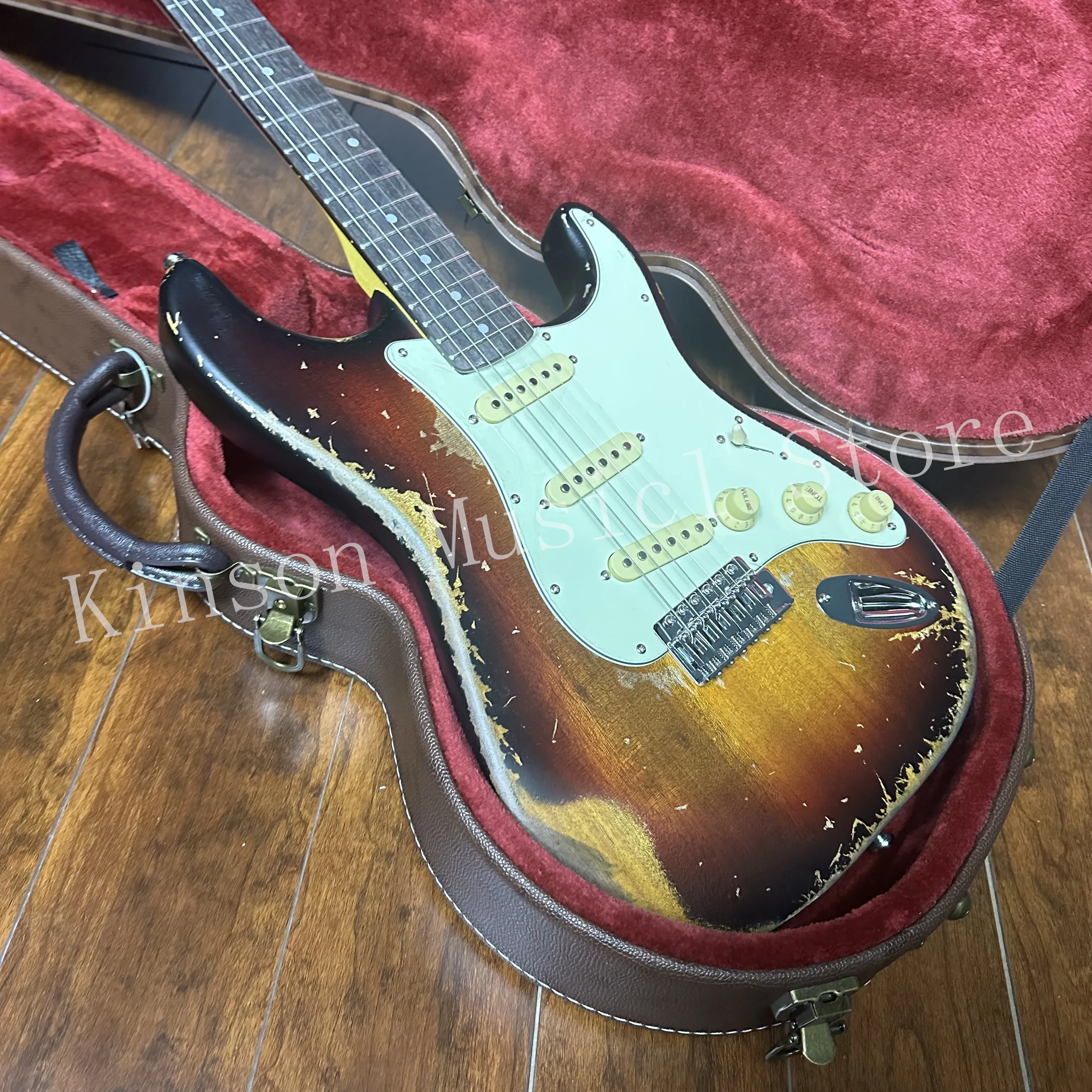 Revised Product Title: Sunburst ST Caster Best Semi Hollow Guitars For ...