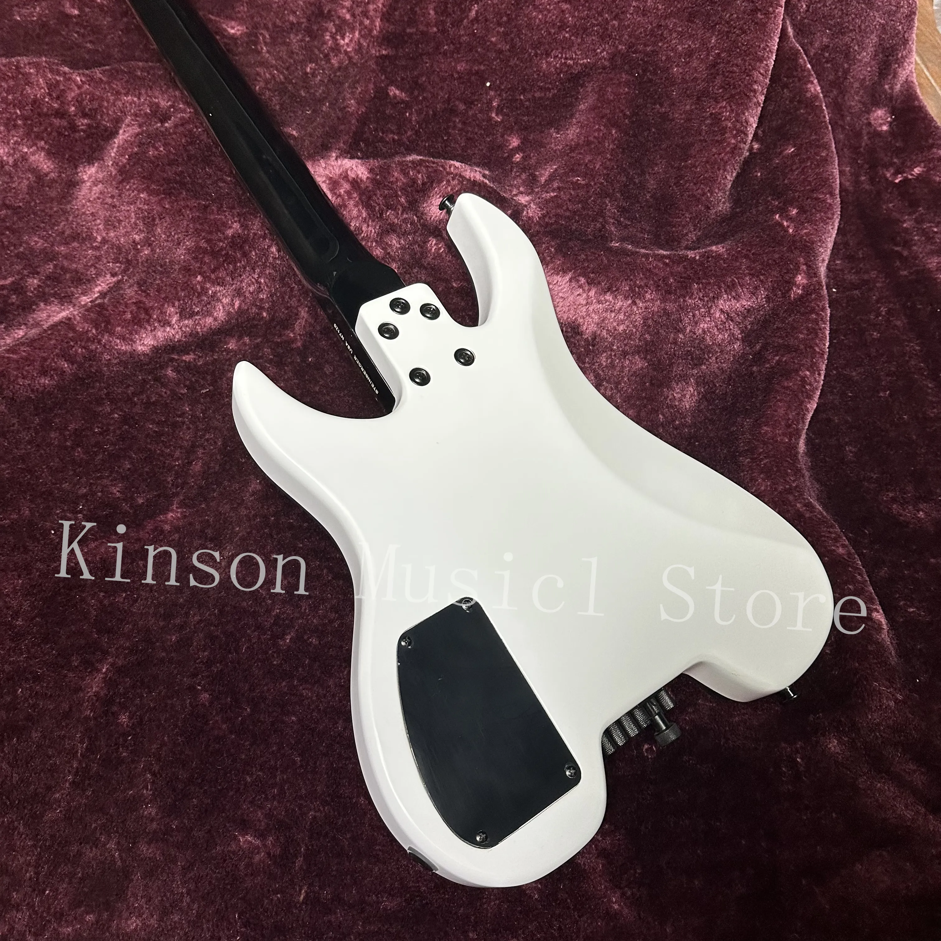 Solid Body Electric Guitar, Headless Design, Rosewood Fingerboard, And ...