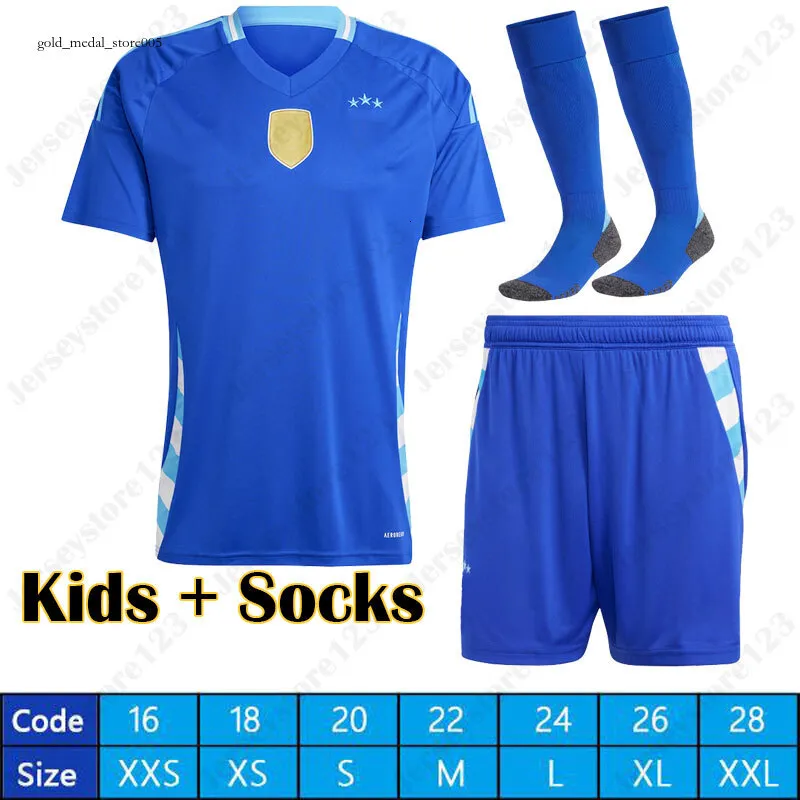 Argentina Youth Soccer Kits For Kids And Adults Plaer Version With ...