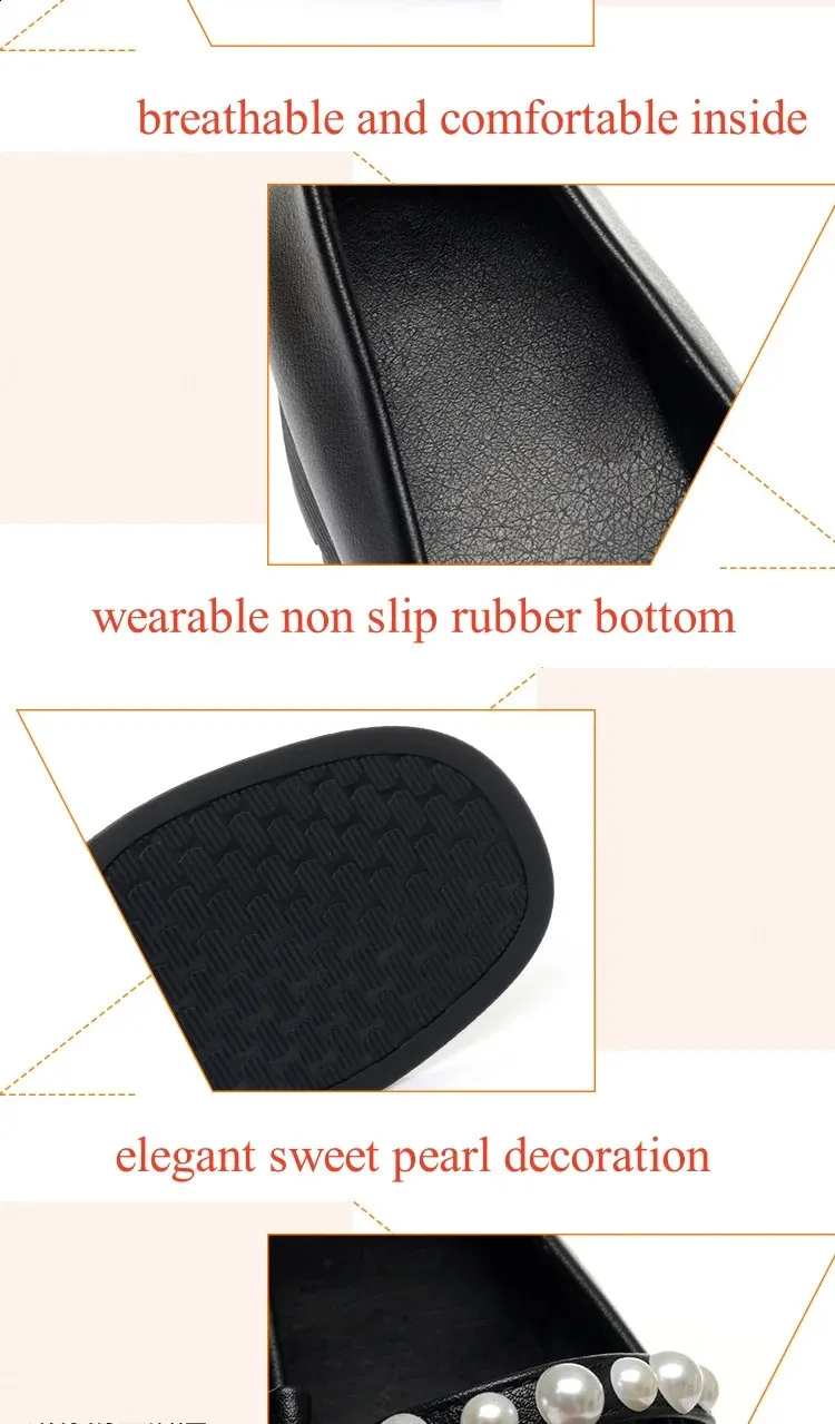 Elegant Pearl Bow Mary Janes: Breathable Leather Pumps for Spring ...