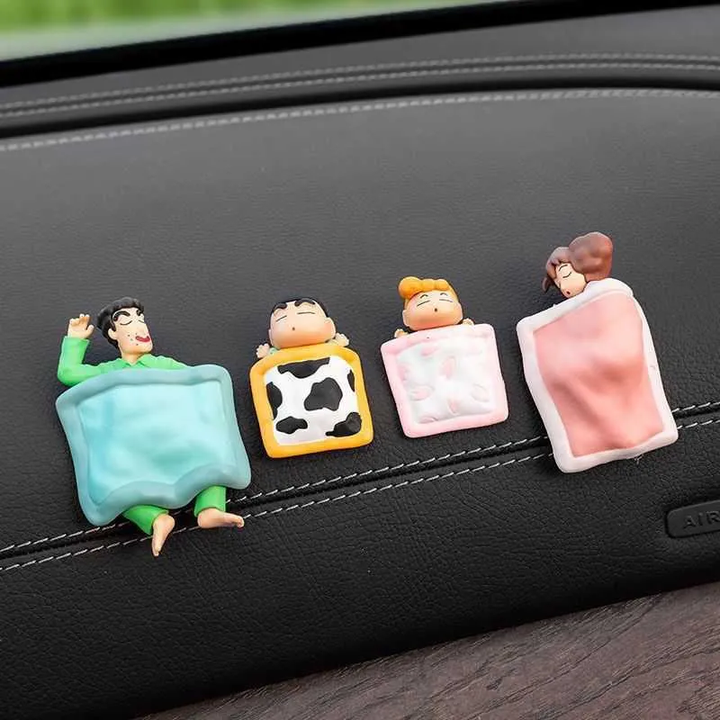 Cute Sleepy Crayon Shin-chan Car Decor - Adorable Sleeping Shinchan ...