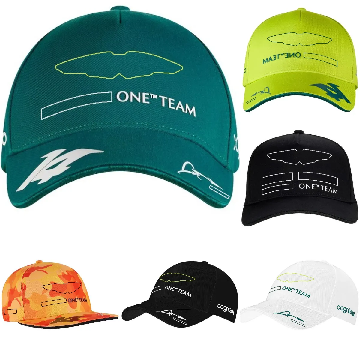 2024 Formula 1 Team Unisex Racing Cap Green Baseball For Men And Women ...