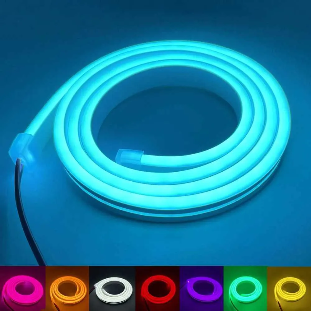 Neon LED Strip Lights 12V LED Strips Waterproof: Flexible 5m 20m SMD ...
