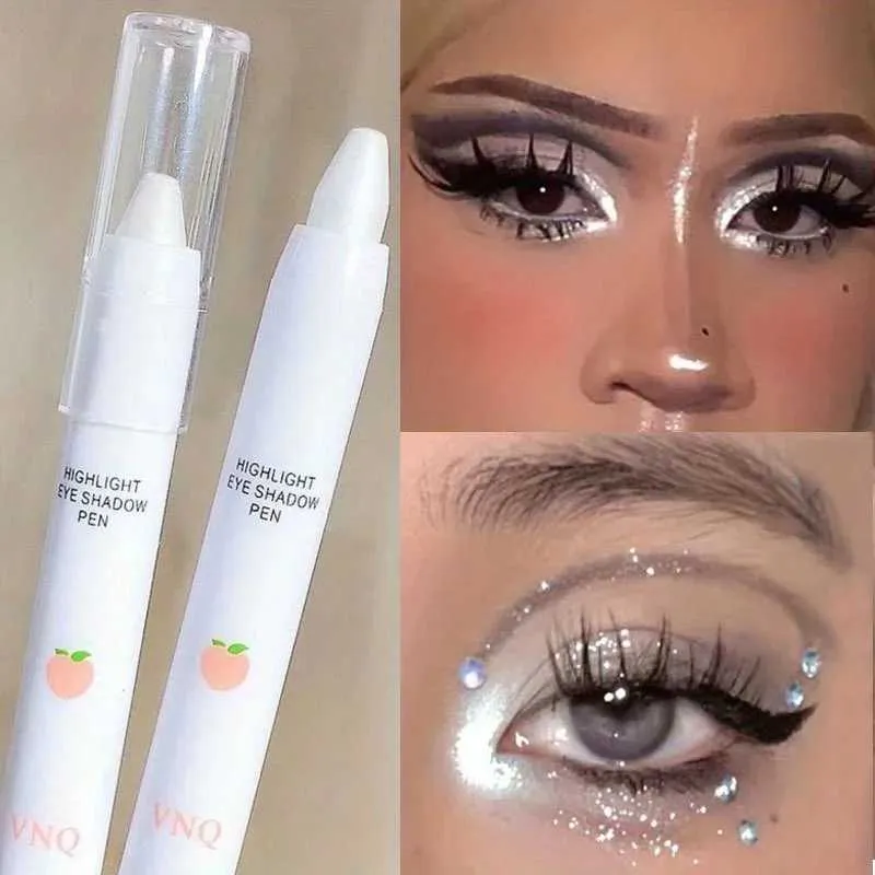 Pearl Matte Highlighter Stick: White & Shiny Eyeshadow Eyeliner ...