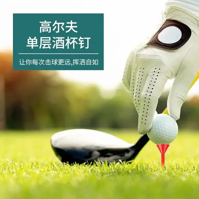 Premium Golf Tees Set: 10 Plastic Tees & 3 Reusable Big Cup Tees ...