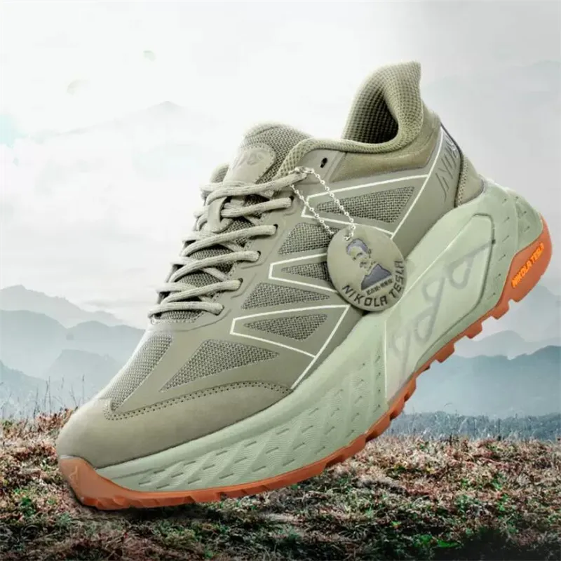 JNDO Low Top Nikola Tesla Valve Waterproof Hiking Shoes Mens Ourdoor ...