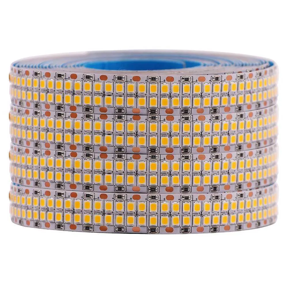 2835 Double-Row LED Strip: 480 LEDs/m, 24V/12V, 5M, 2400 LEDs, Flexible ...
