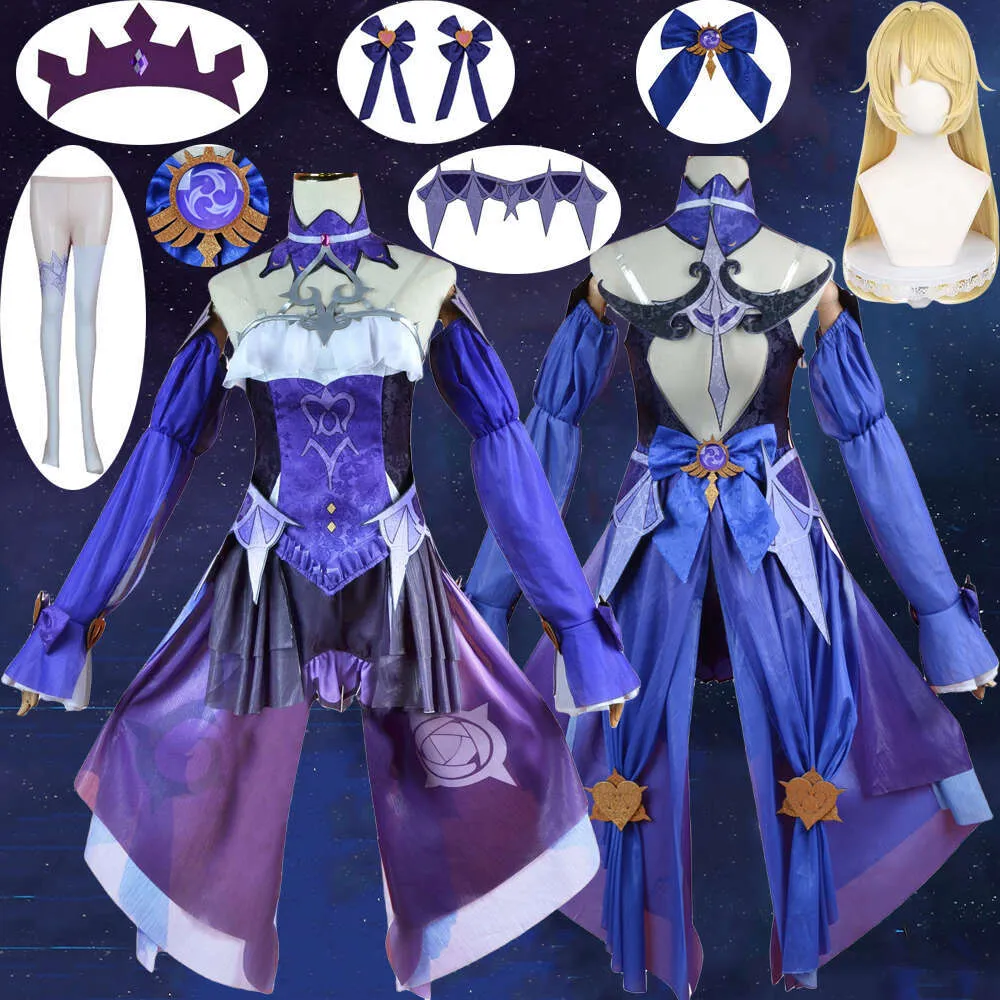 Fanatic Anime Store Genshin Impact Fischl Cosplay Costume With Wig And ...