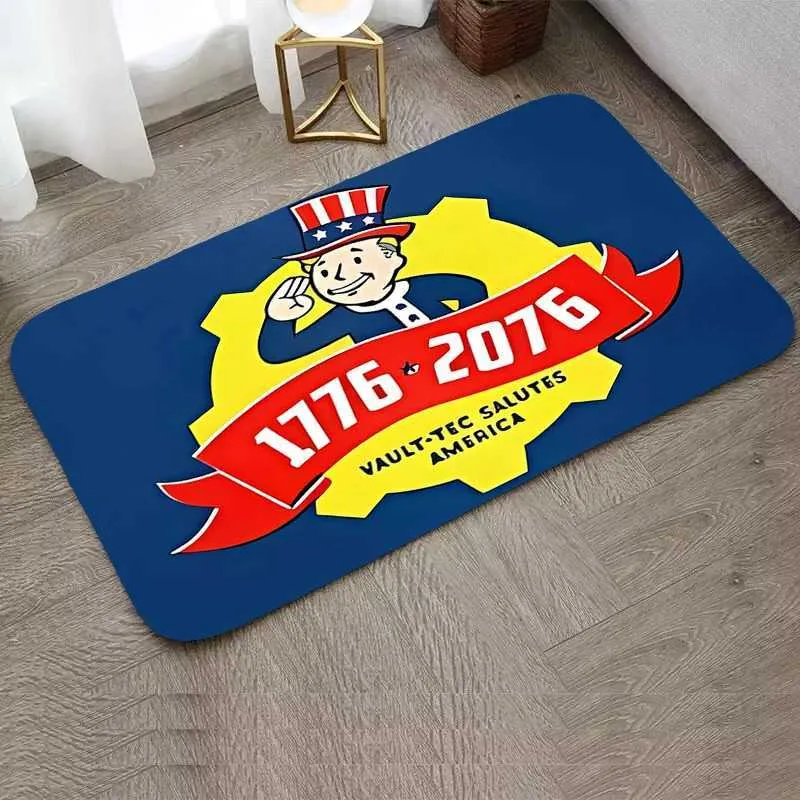 DHgate.com:Washable Non-Slip Anime Vault-Tec Themed Floor Mat | Home ...