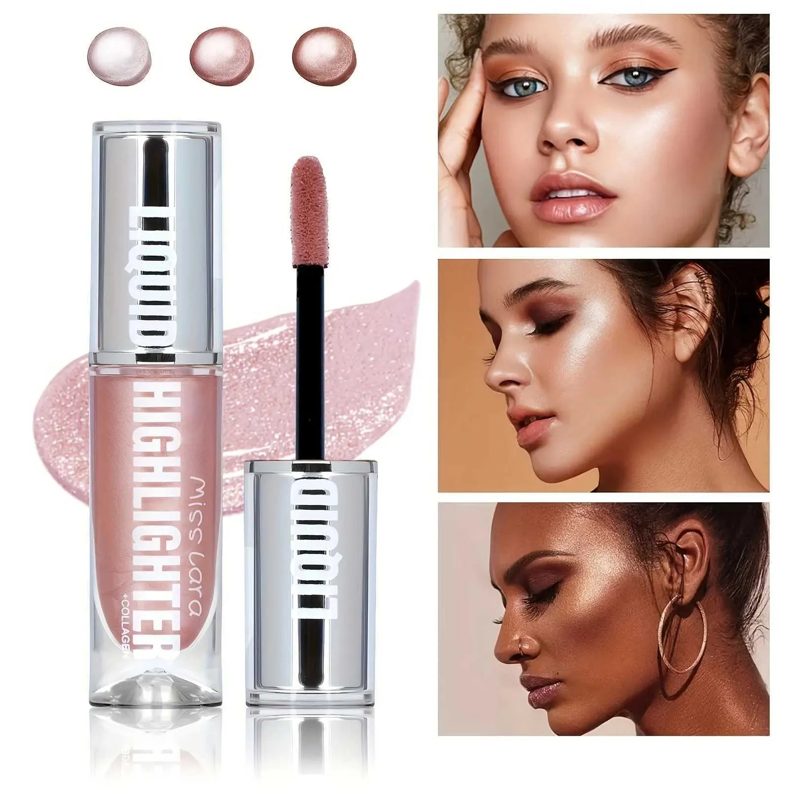 Y240816 Liquid Highlighters Waterproof Face & Body... From Enlai_xin1 ...