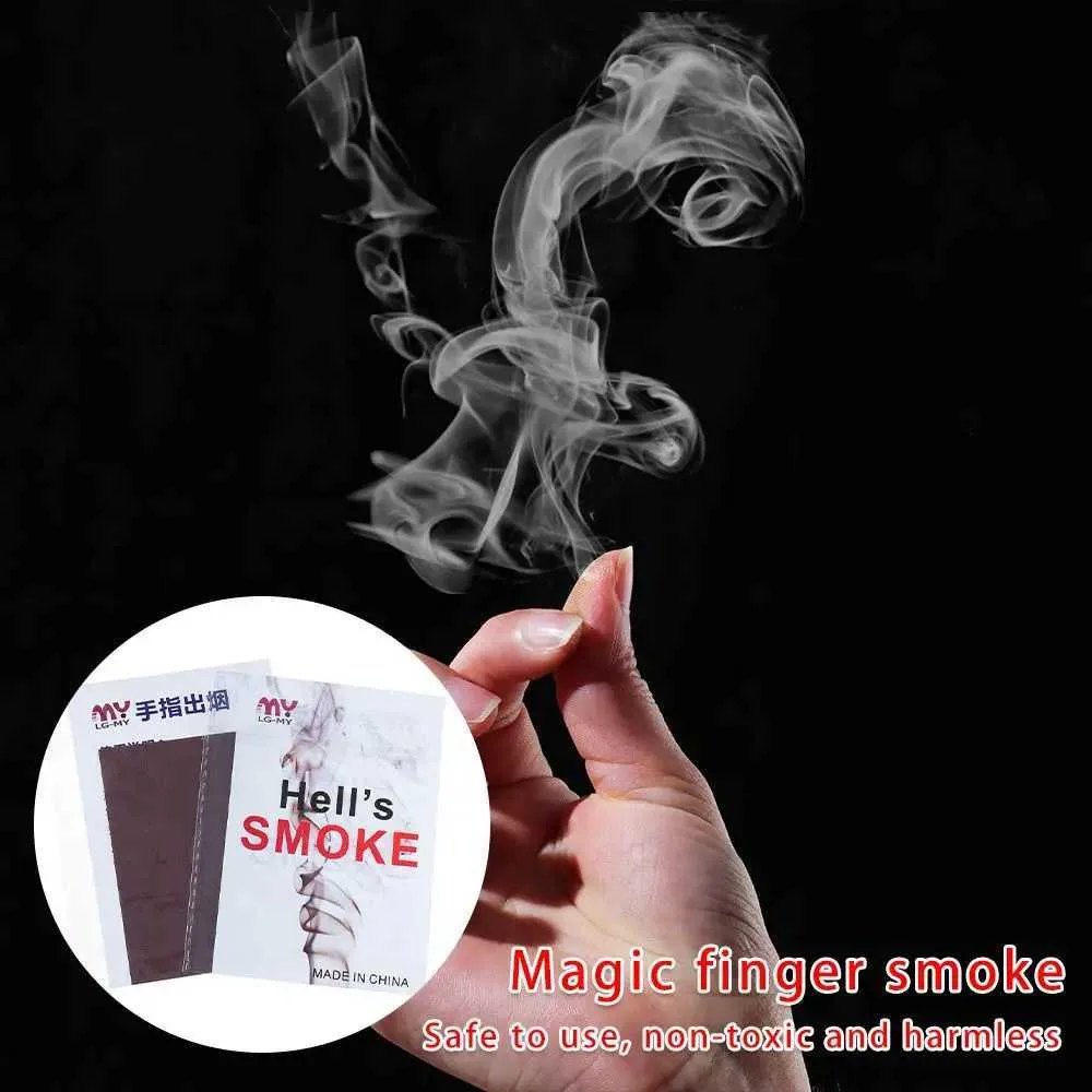 Magic Smoke Paper for Finger Illusions - Fun Close-Up Magic Tricks ...