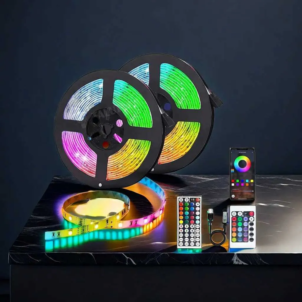 CL240815 USB LED Light Strips RGB SMD5050 16.4ft With... From Urban ...