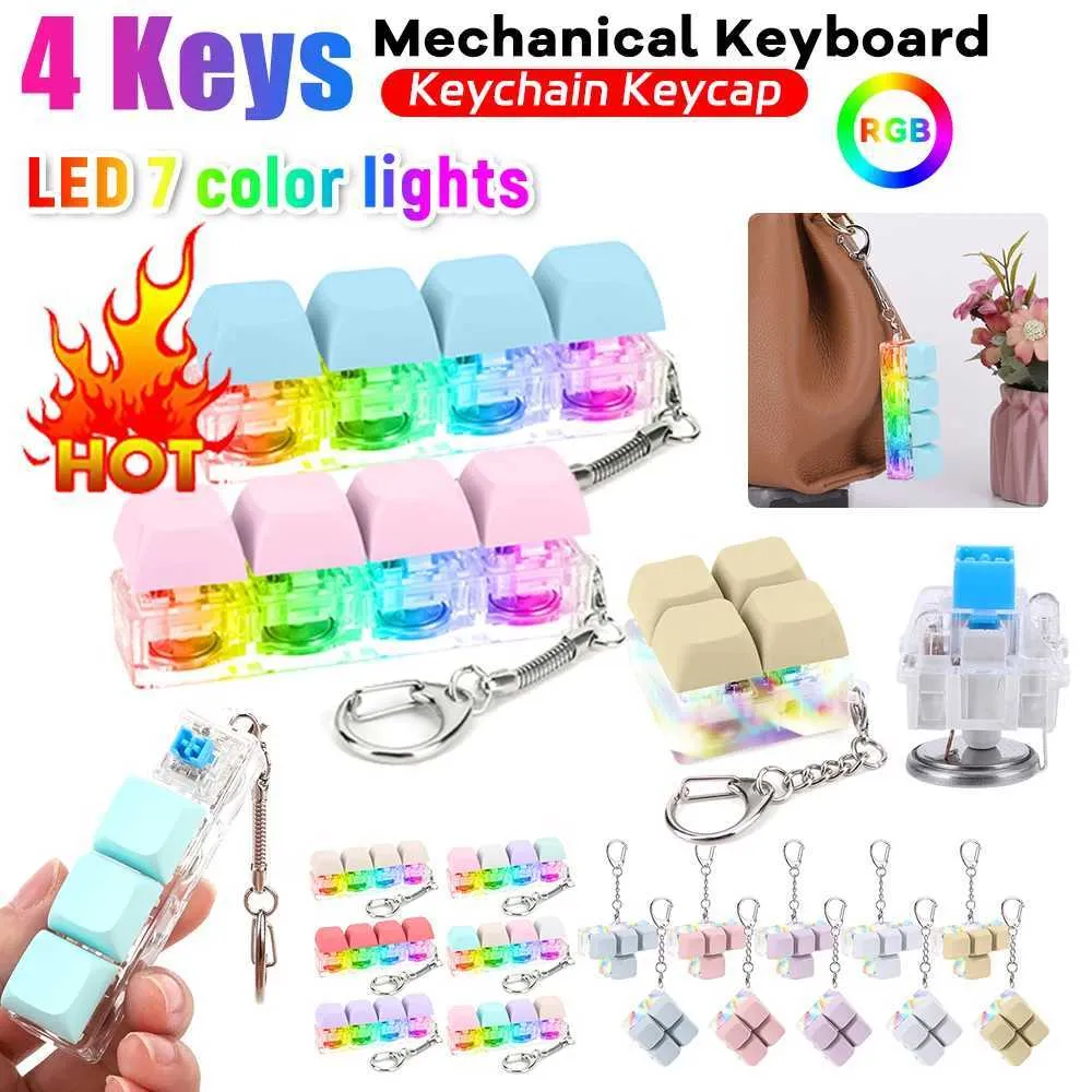 LED Keyboard Keycap Fidget Toy Mini Plastic Stress... From Early ...