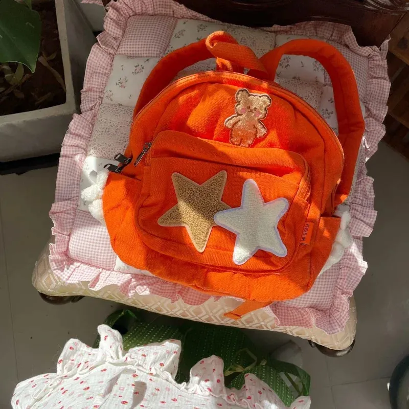 Kawaii Backpacks: Japanese Inspired Mini Backpack With Star Accent, Y2k ...