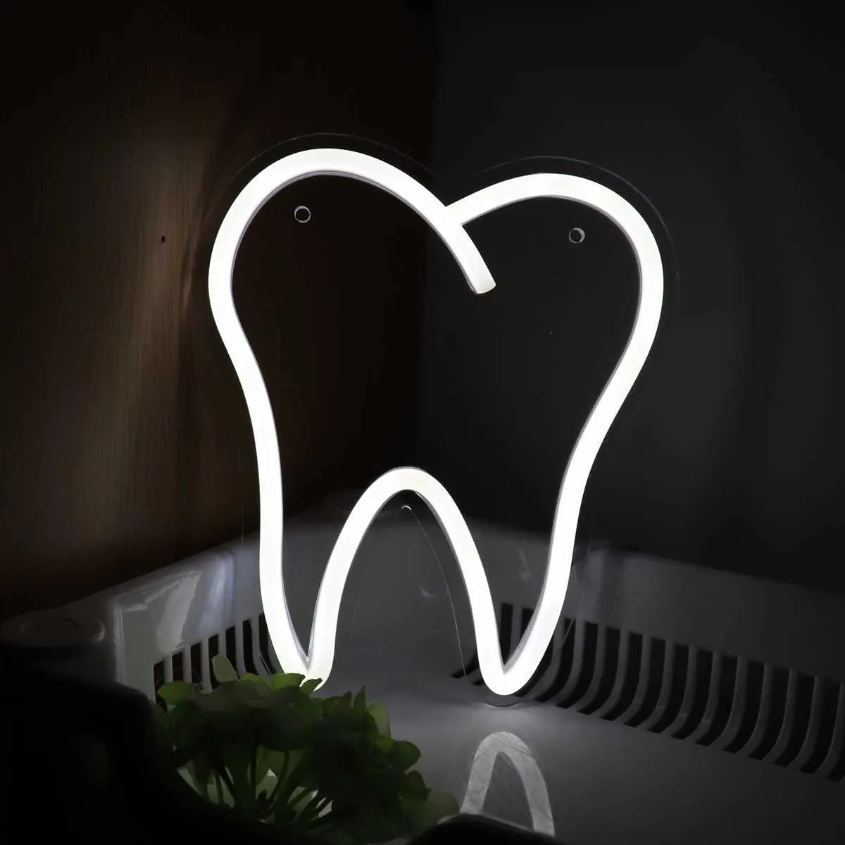 Cloud Shaped Neon Light For Dental Shop, Party, Bar, Club, And Hospital ...