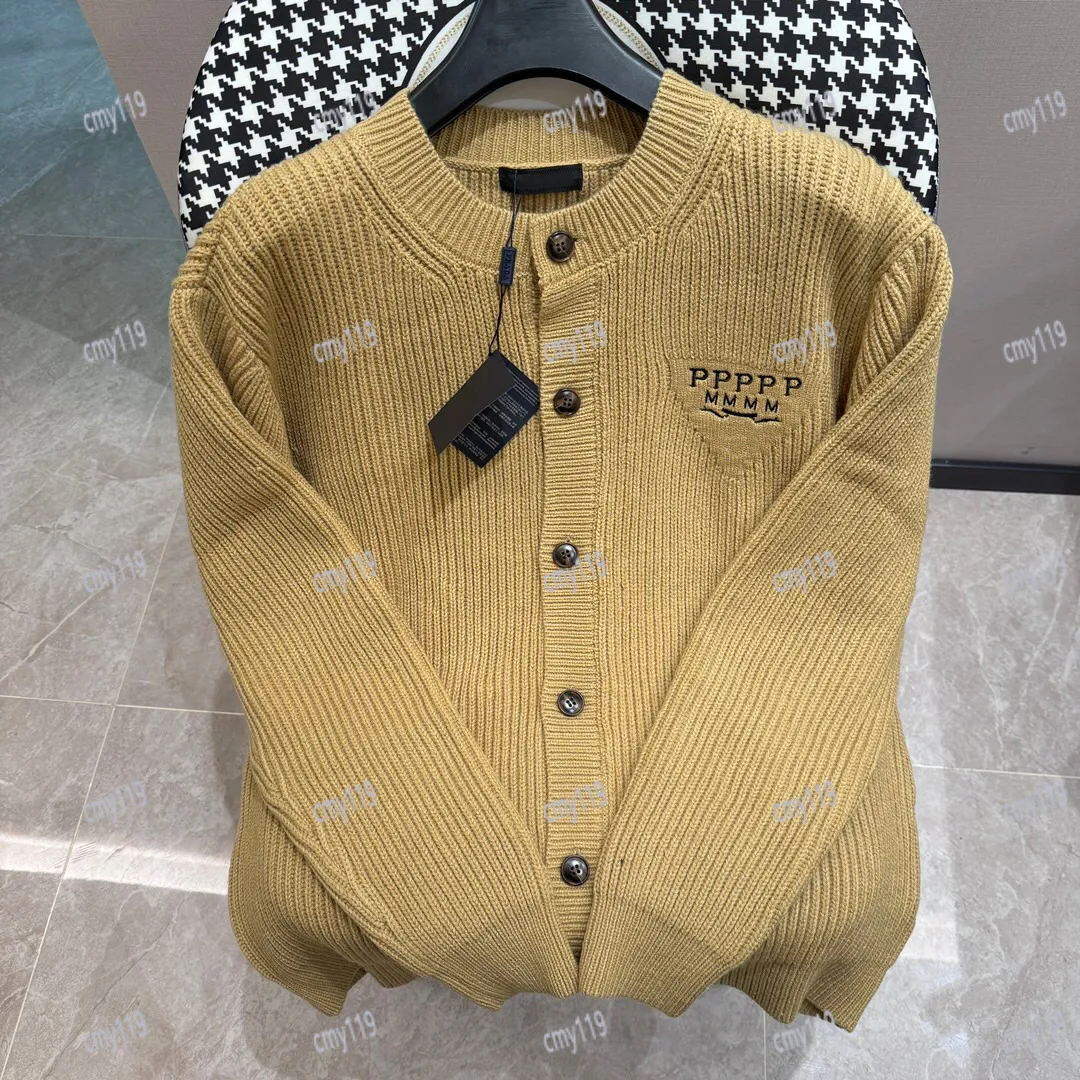 Men's & Women's Jacquard Knitted Sweaters - Couple Embroidered Cardigan ...