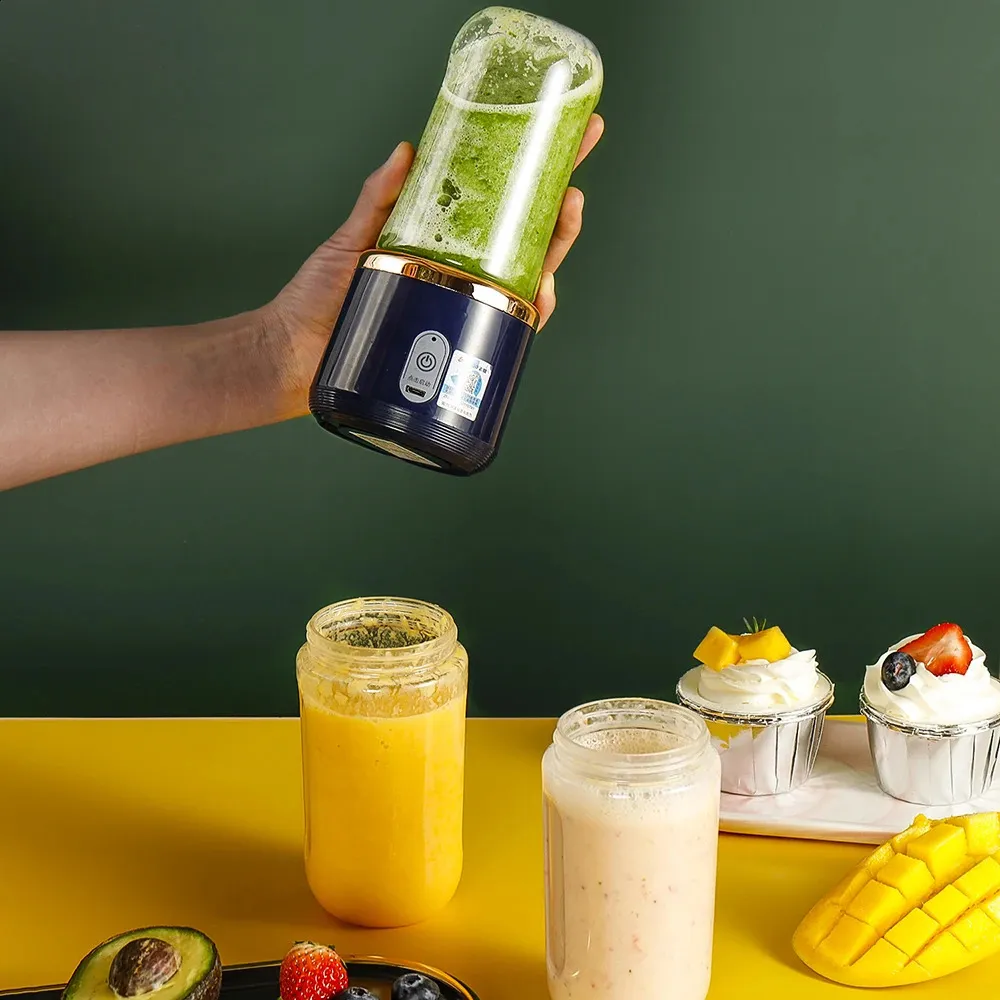 Portable Juicer & Smoothie Maker: Rechargeable Electric Blender for ...