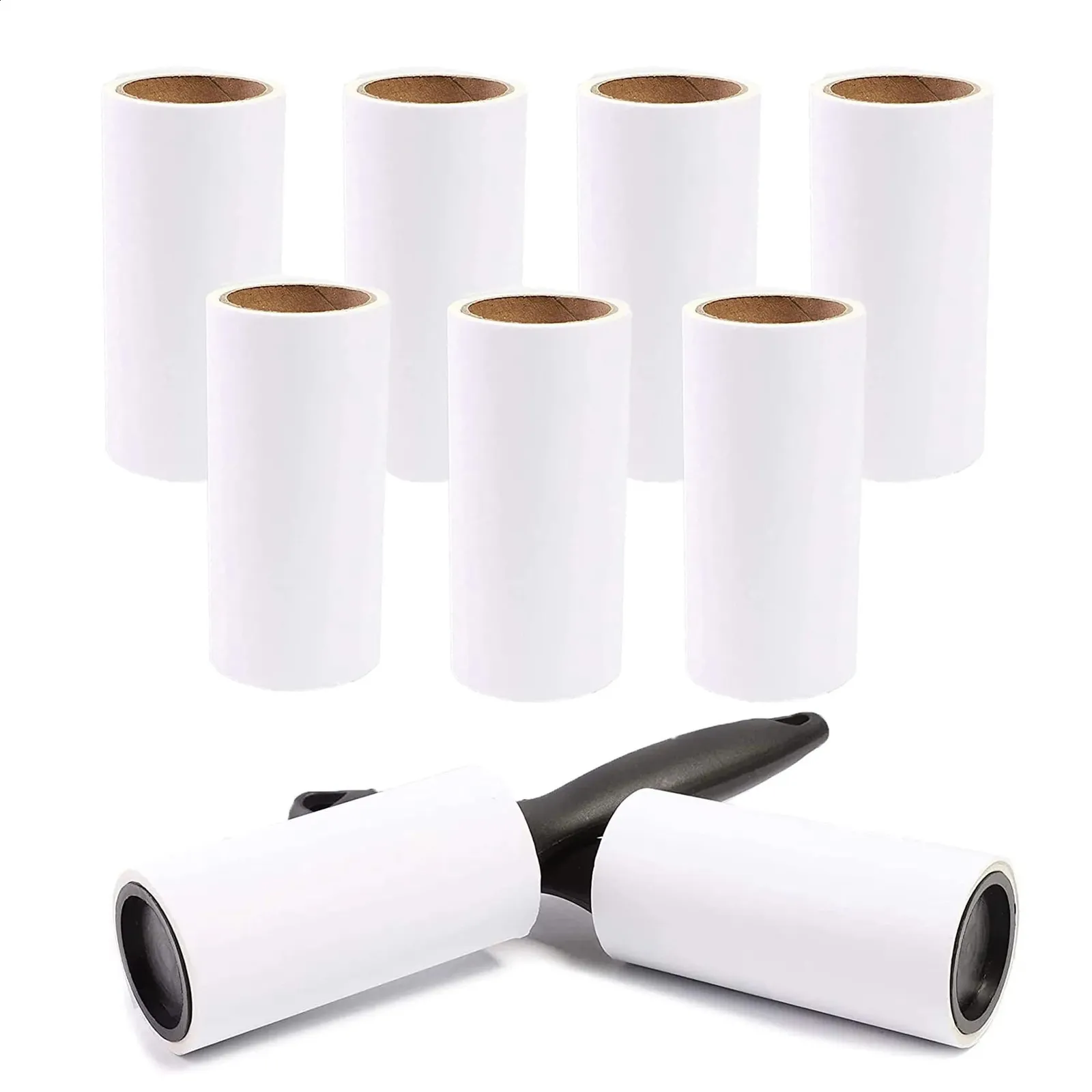 Extra Sticky Lint Roller Refills: 540 Sheets, 2 Handles, 9 Rolls - Sofa ...