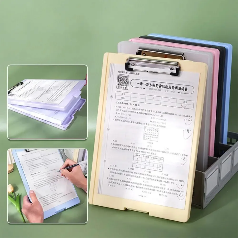Wholesale Large Capacity A4 File Clipboard Box Case File Storage ...