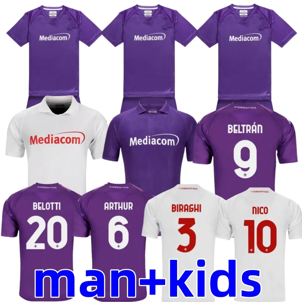 DHgate.com:Fiorentina 2024 2025 Soccer Jersey - Men's, Women's, Kids ...