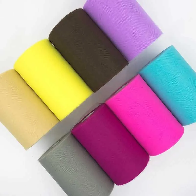 Organza Tulle Roll for Weddings, Baby Showers, Parties - 15cm x 100 ...