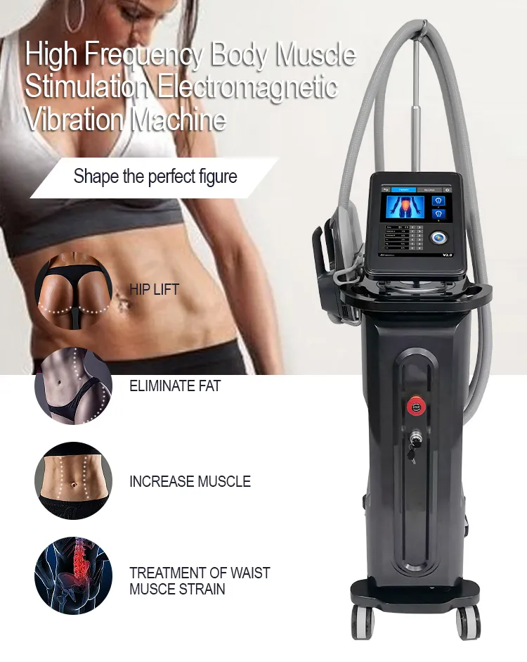 EMS Body Sculpting Machine High Intensity Electromagnetic Wave for ...